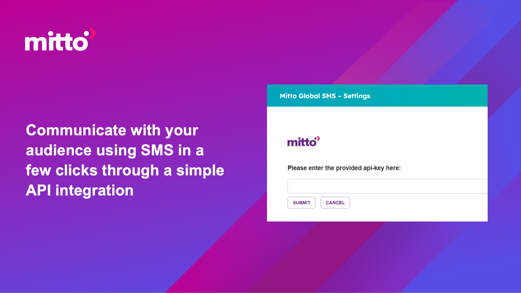 Mitto Global SMS HubSpot Integration | Connect Them Today
